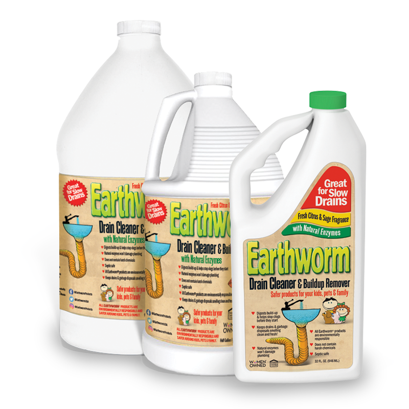 Earthworm Safer Cleaning Products | Earthworm Drain Cleaner